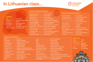 Language Mats for the Classroom | Languages Connect